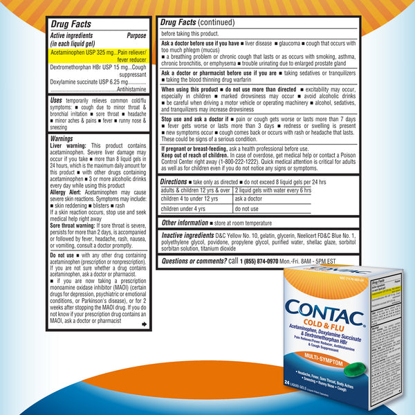 Cold & Flu Multi-Symptom – Contac